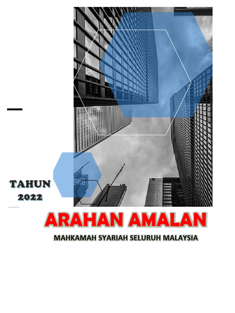 Lengkap Arahan Amalan Tahun 2022 | PDF