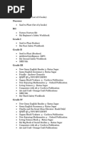 Class 11 Book List 22-23 | PDF | Science