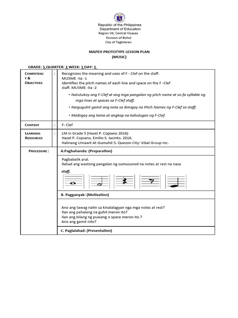 Grade5 - Music - Q2-Weeks 1 and 2 - Final | PDF