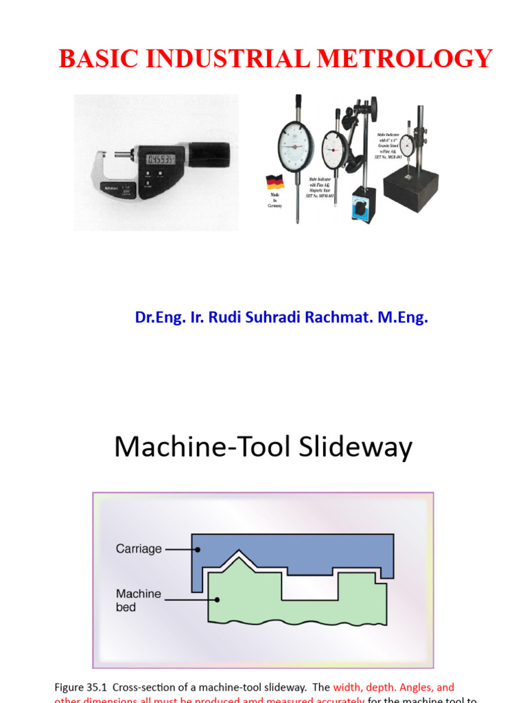 Chapt 7 Metrology | PDF | Engineering Tolerance | Measurement
