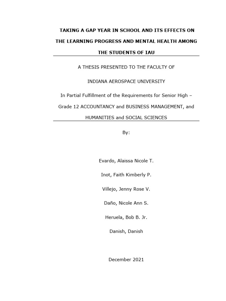 Final Manuscript GROUP2 | PDF | Stress (Biology) | Psychoanalysis