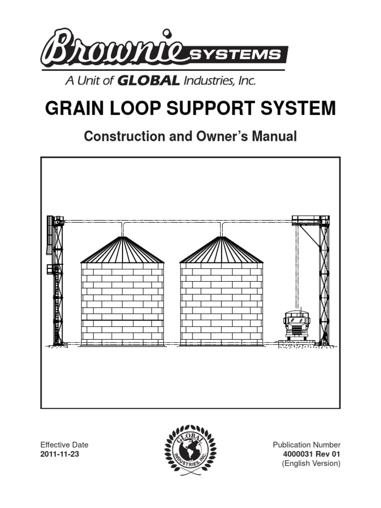 Grain Loop Support System | PDF | Screw | Safety