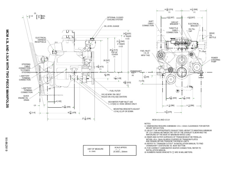 Mercruiser Engine Installation | PDF | Internal Combustion Engine ...