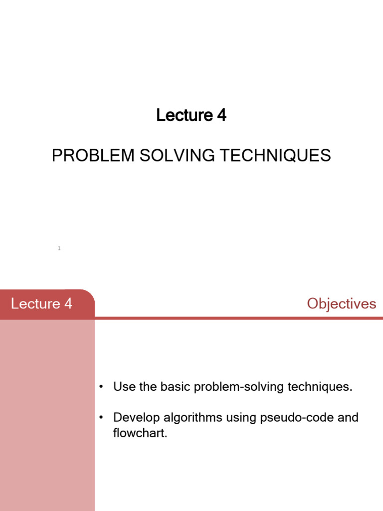 Lecture 04 Pdf Algorithms Applied Mathematics
