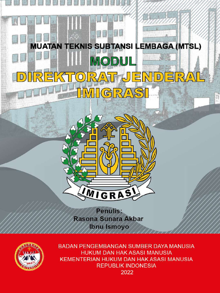 Modul MTSL Direktorat Jenderal Imigrasi | PDF