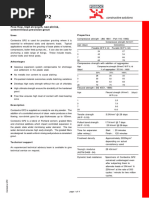 Fosroc Conbextra GP2 TDS | PDF