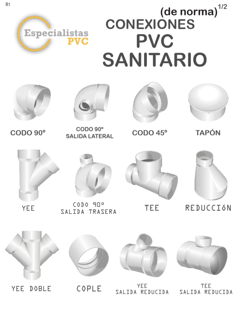 Spec Espe Conexion PVC Sanitario R1 | PDF