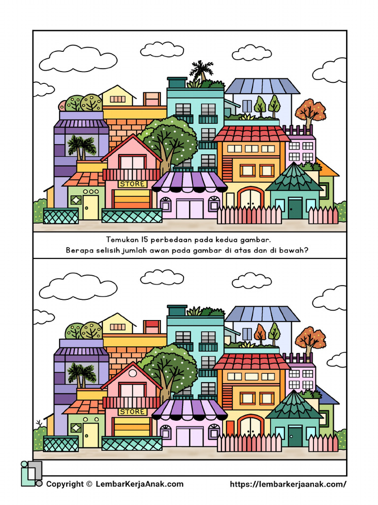 Perbedaan Gambar - Permukiman | PDF
