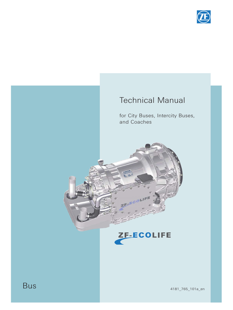 Technical Manual: For City Buses, Intercity Buses, and Coaches | PDF ...