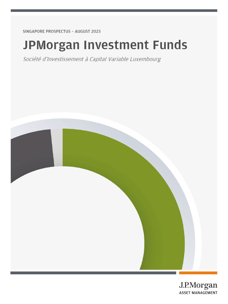 Offering Document Jpmorgan Investment Funds | PDF | Investing ...