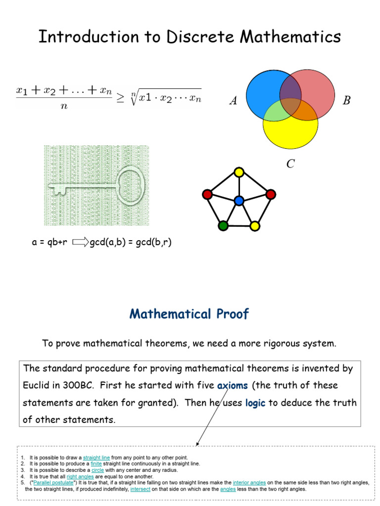 Intro | PDF | Theorem | Mathematical Proof Intro | PDF | Theorem | Mathematical Proof