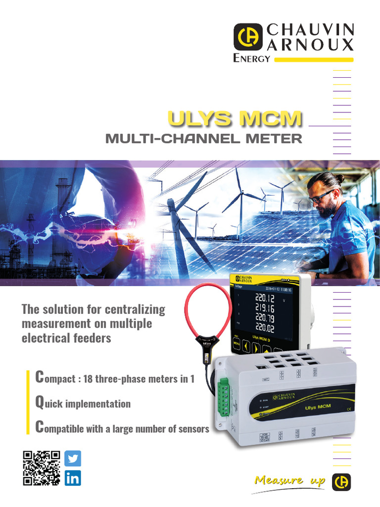 Ulys MCM: Multi-Channel Meter | PDF | Power Supply | Computer Engineering