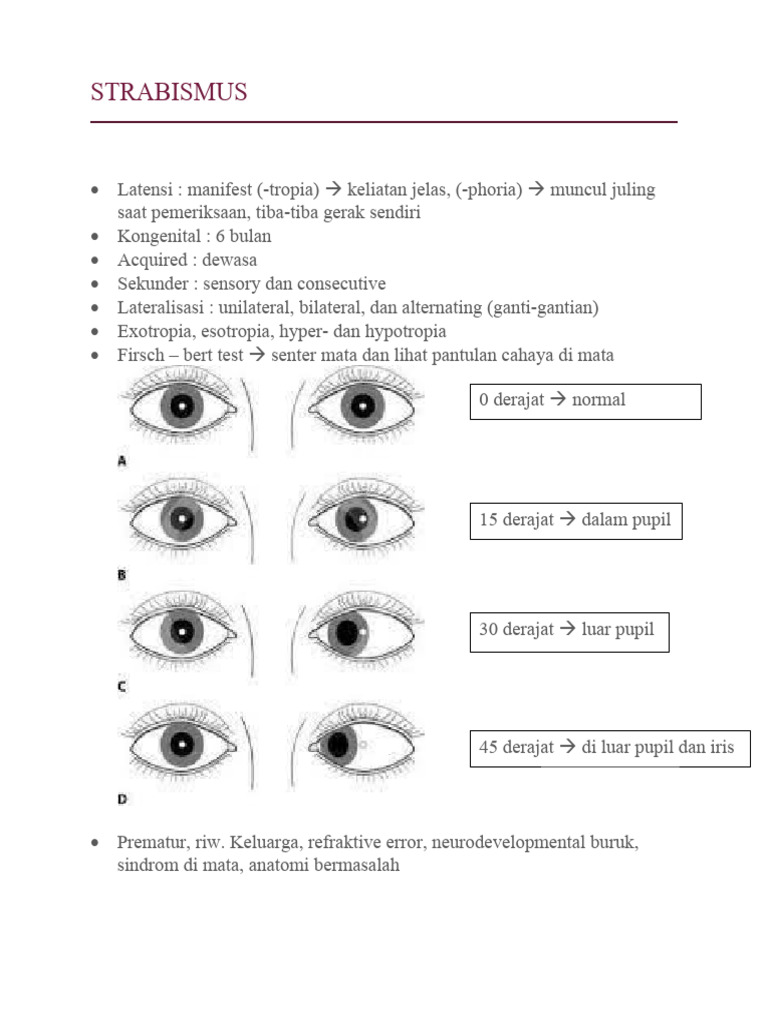 Strabismus | PDF | Pengembangan Diri