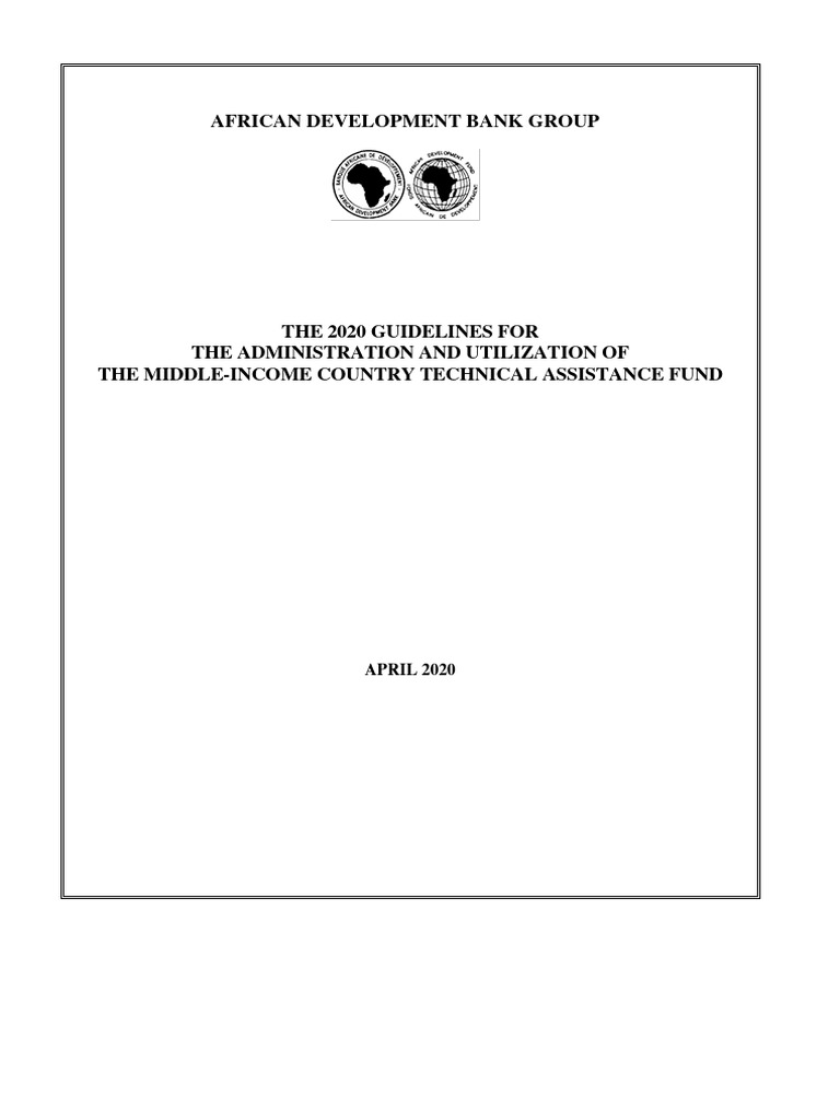 MIC TAF Administration Guidelines 2020 | PDF | Procurement | Accounting