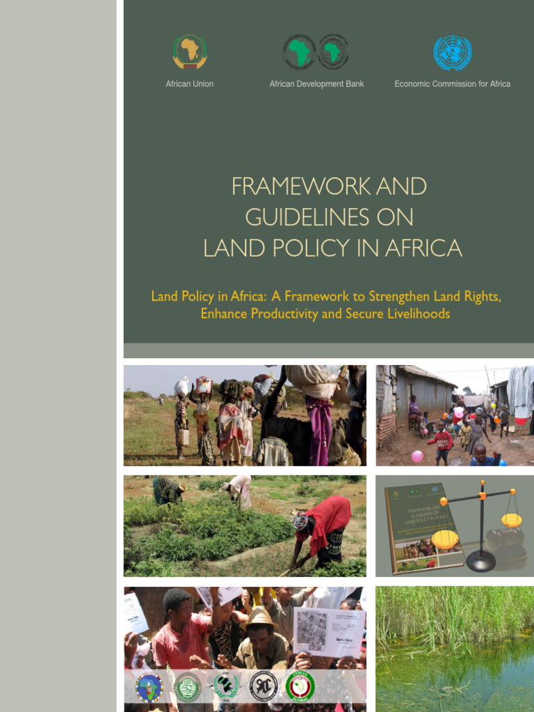 35-En - Land Policy Report Eng 181010pdf | PDF | Governance | Africa