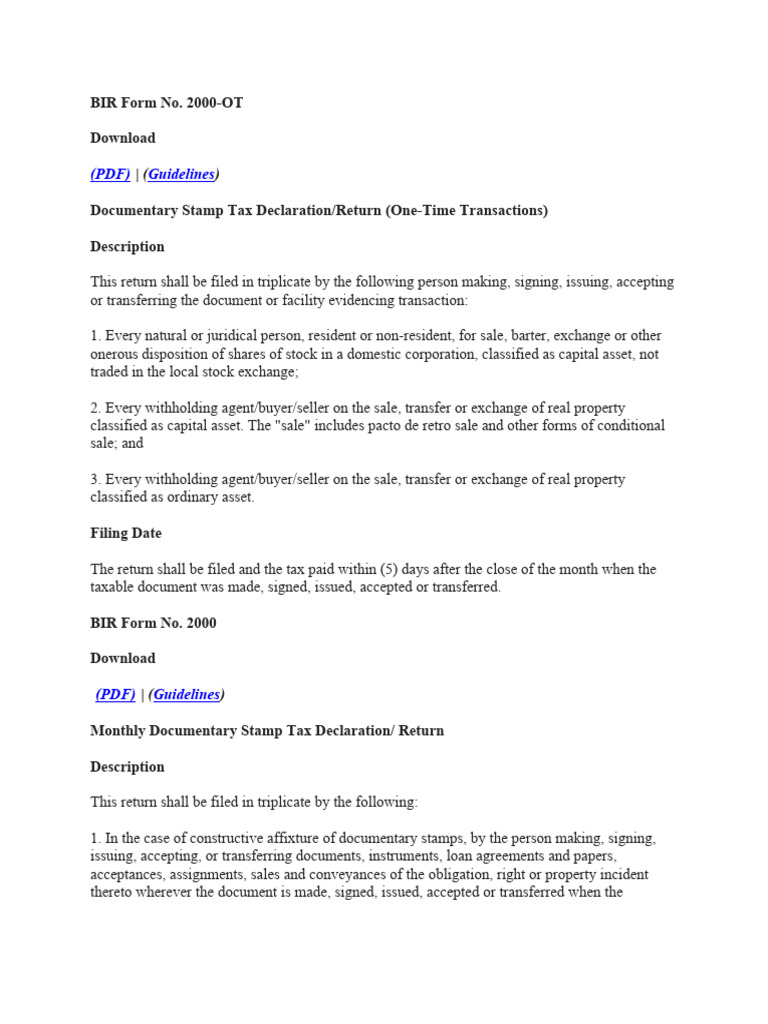 Docu Stamp | Download Free PDF | Taxes | Government