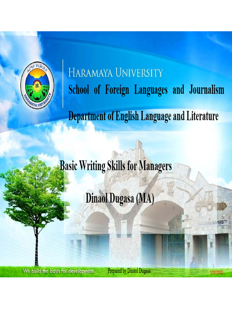 Basic Writing Skills For Student | PDF | Verb | Phrase