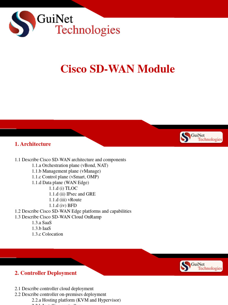 Cisco SD-WAN | PDF | Communications Protocols | Network Layer Protocols