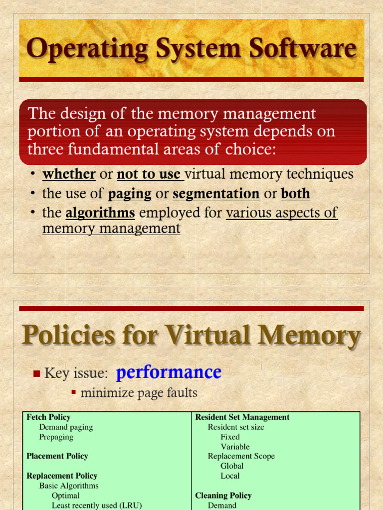 Chapter 7 Virtual Memory p2 | PDF | Software Engineering | Computer ... Chapter 7 Virtual Memory p2 | PDF | Software Engineering | Computer ...