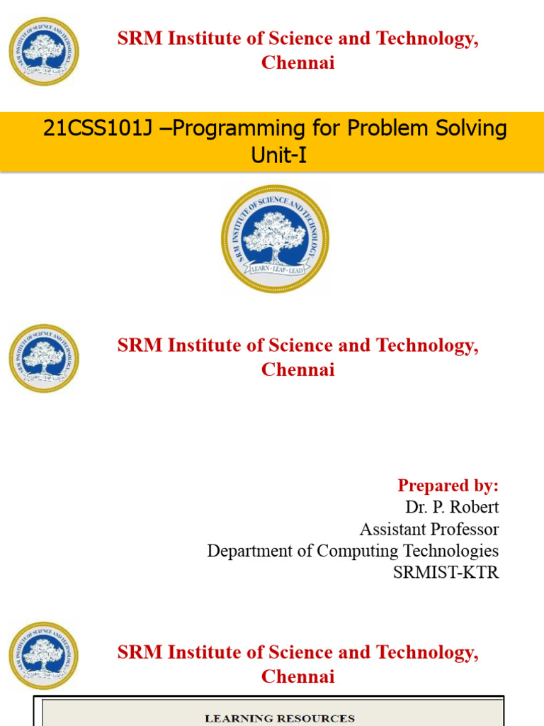 Unit 1 Pdf Data Type Variable Computer Science