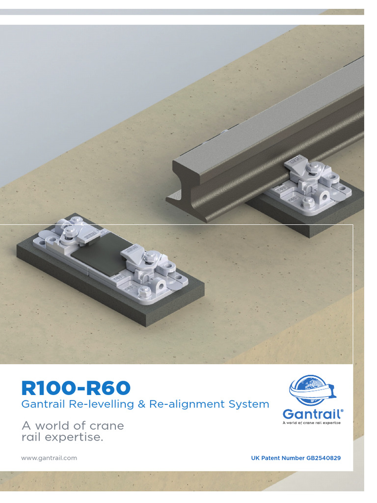 Gantrail Adjustable Soleplate R100 R60 DS 0421 | Download Free PDF | Screw | Crane (Machine)