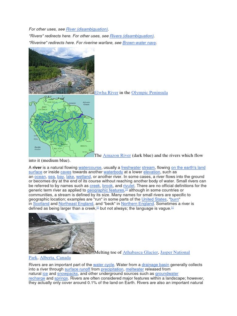 River | PDF | River | Stream