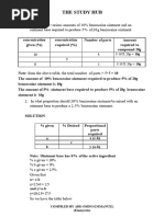 Clexane Dosage Calculation Table | PDF