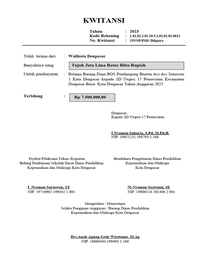 Format PROPOSAL BOS PENDAMPING 2022 Semester 2 | PDF