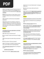 Seven Sundays Script | PDF