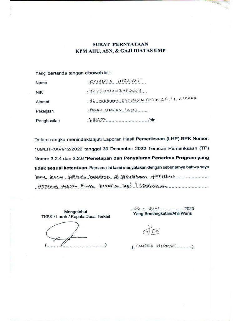 Candra Hidayat | PDF