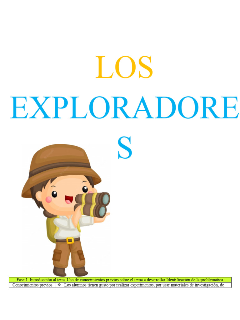Proyectos STEAM para Niños Exploradores | PDF | Experimentar | Aprendizaje