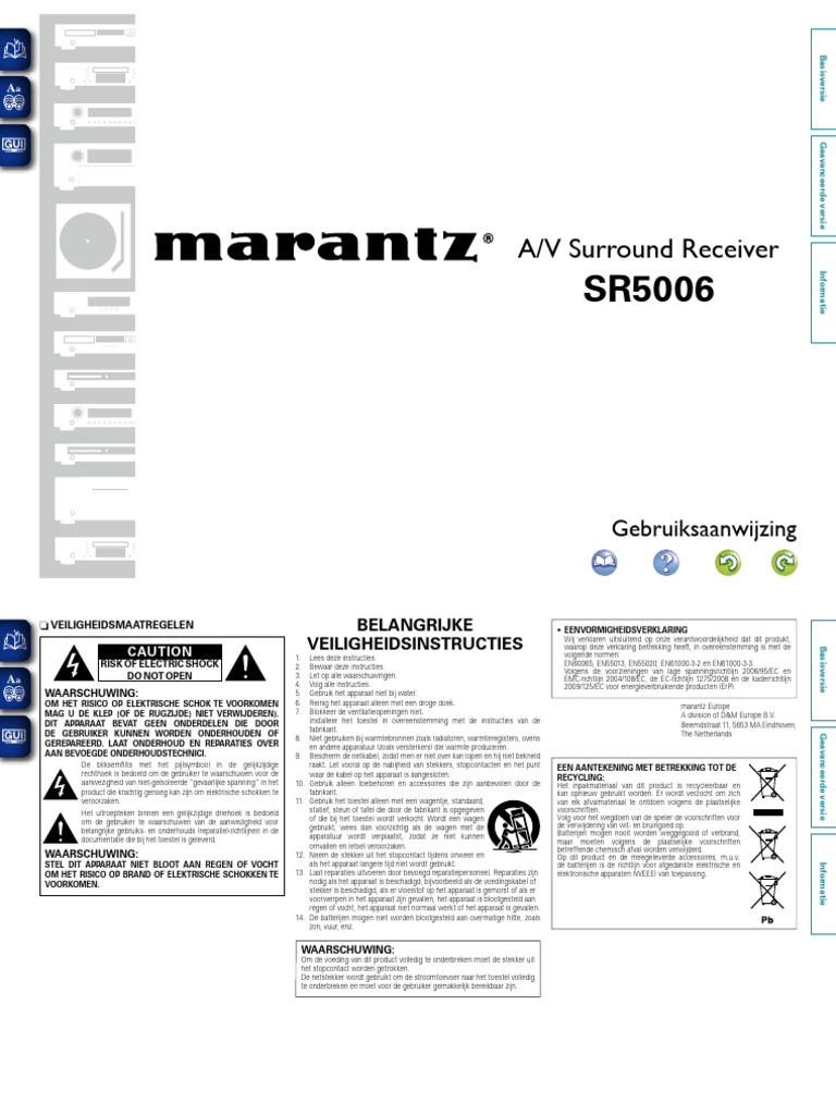 Sr5006n Ned CD-rom v00 | PDF