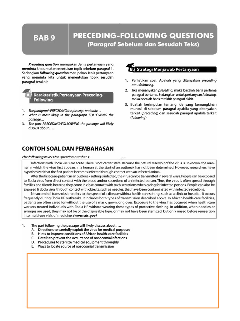 Preceding Following Question | PDF