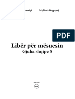 Alfabeti I Gjuhës Shqipe Me 36 Shkronja Të Dorës | PDF