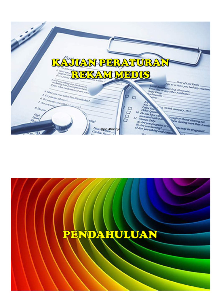 DR Djoti 1 Peraturan Rme Upload - 486 | PDF | Pengembangan Diri | Sains & Matematika