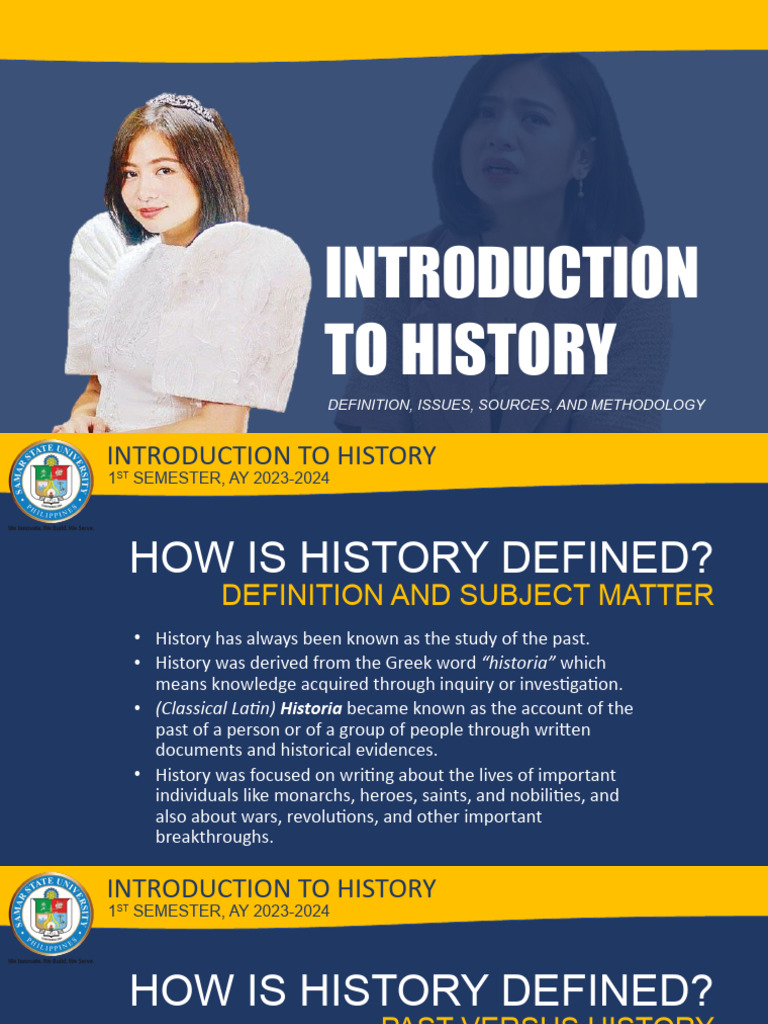 Introduction To History | PDF | Historian | Historiography