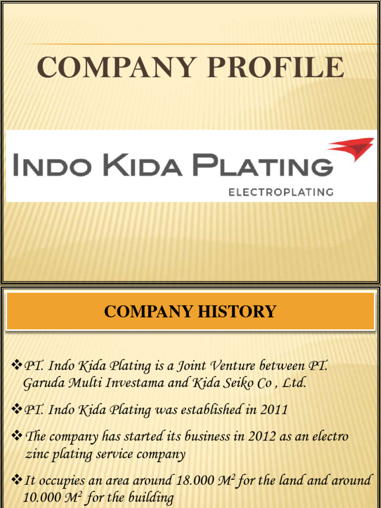 Comprof PT. Indo Kida Plating | PDF | Metals