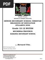 Grade 10-12 Religious Education Guide | PDF | Religion And Belief ...
