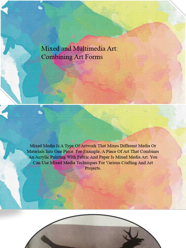 Exploring Mixed Media Art | PDF | Collage | Paintings