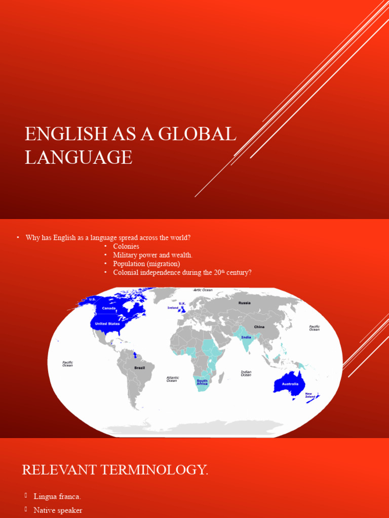 The Global Spread of English Explained | PDF