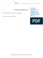 CFD Analysis of FSAE Vehicle Wings | PDF | Lift (Force) | Airfoil
