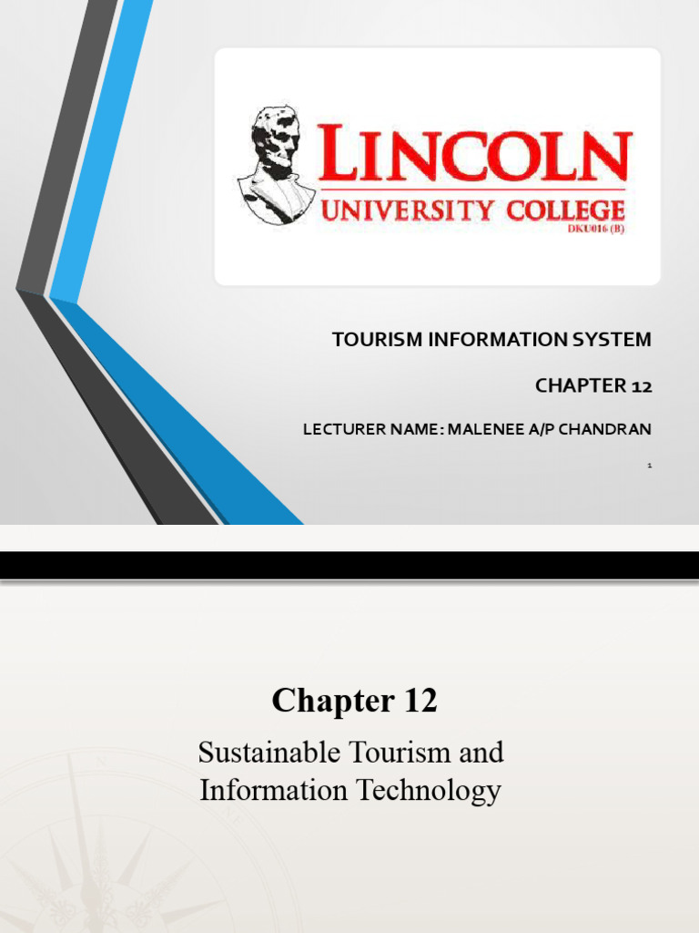 Chapter 12 | PDF | Tourism | Sustainability