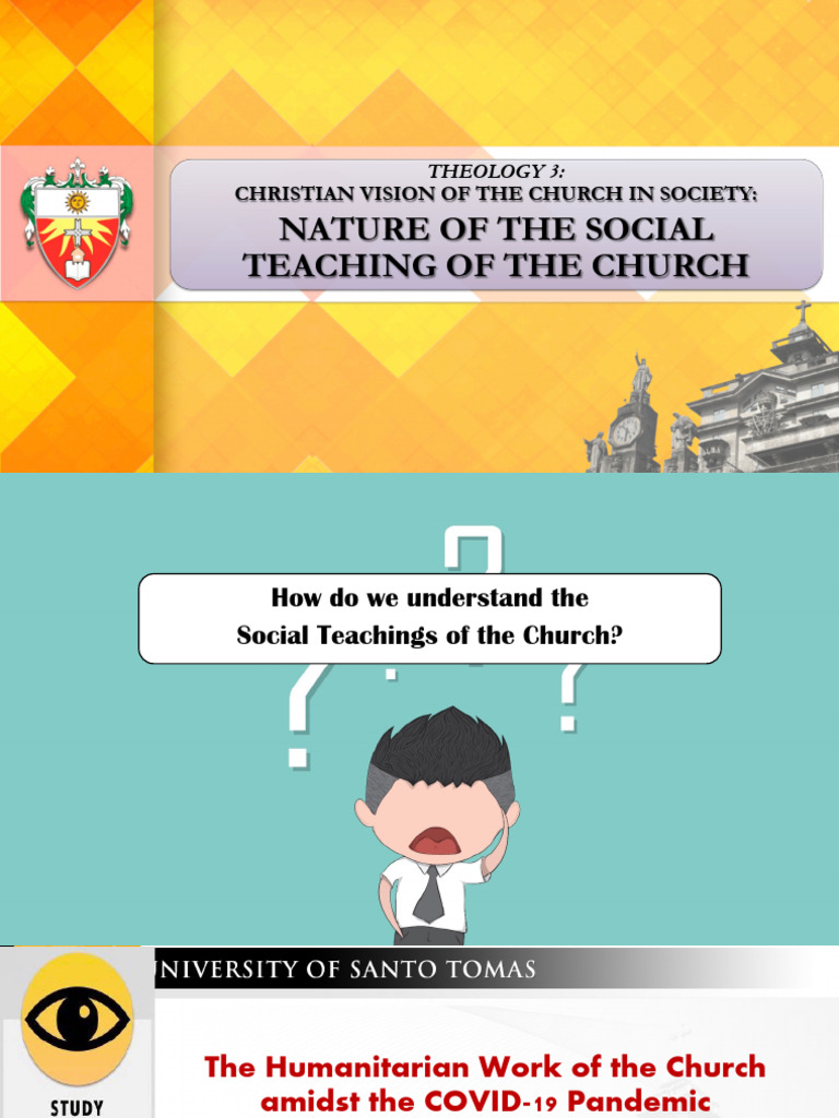 Church's Social Teachings Explained | PDF | Catholic Social Teaching ...