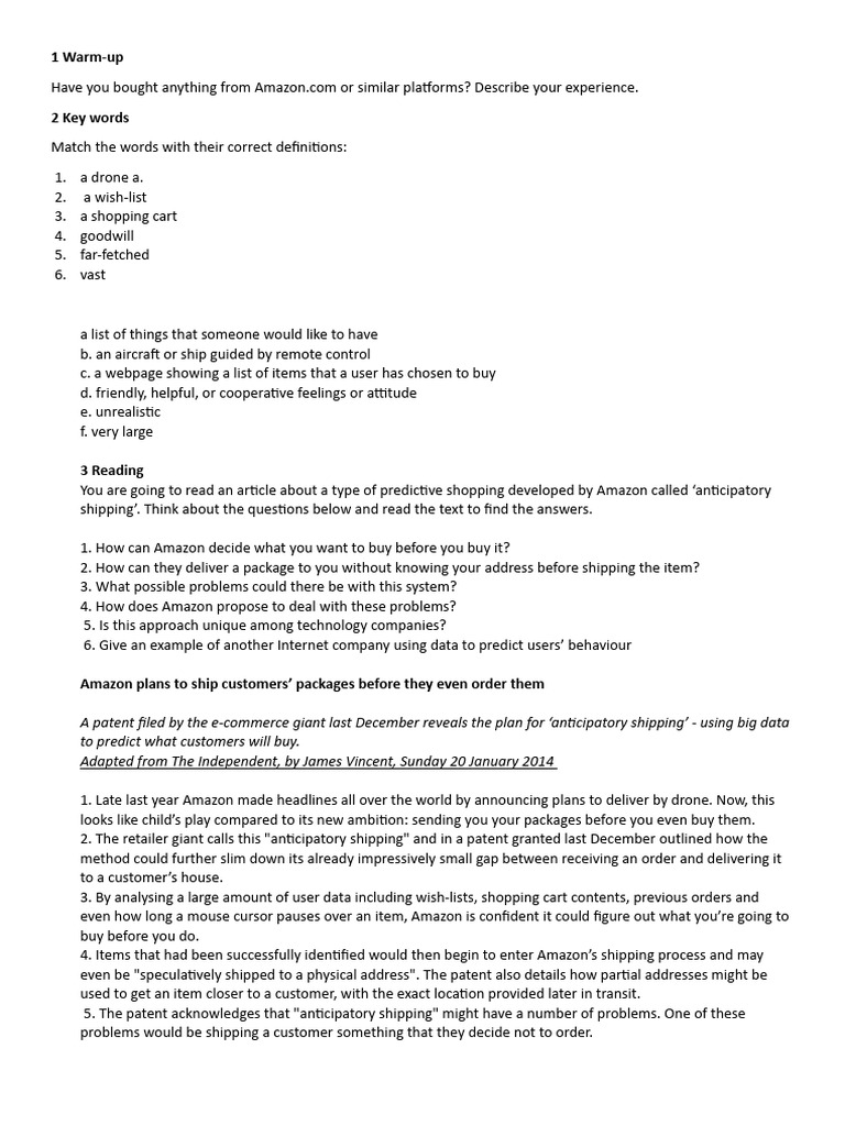 Predictive Shopping | PDF | Cognitive Science | Human Communication