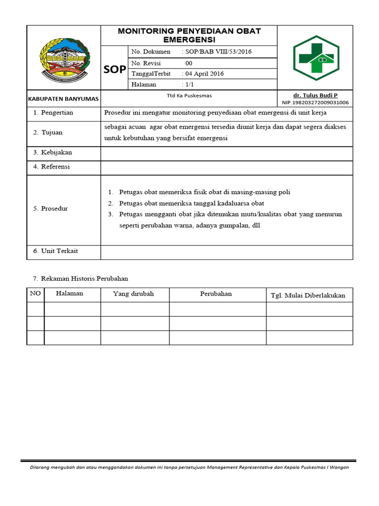 Dokumen Tips 826 Ep 3 Monitoring Penyediaan Obat Emergensi Pdf