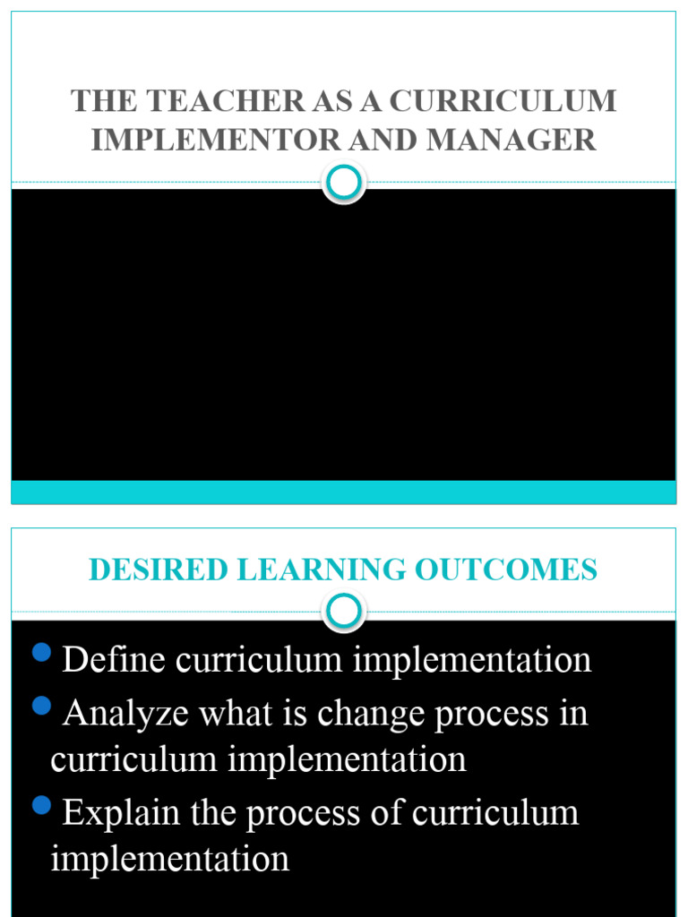 Curriculum Implementation Strategies | PDF | Curriculum | Learning