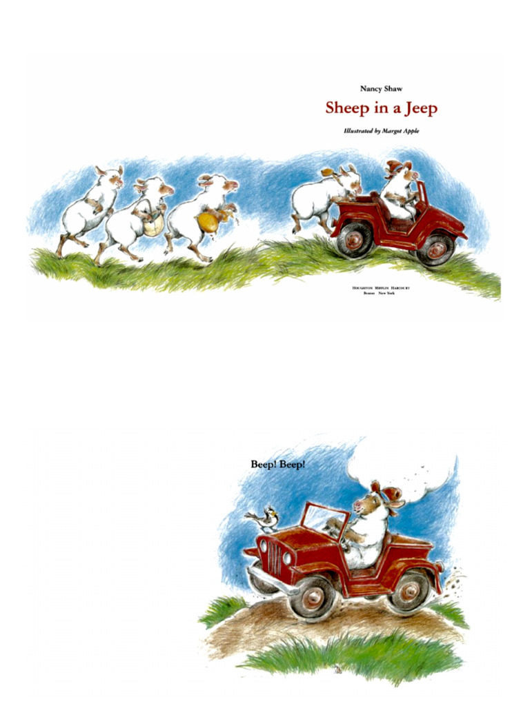 Sheep in A Jeep | PDF