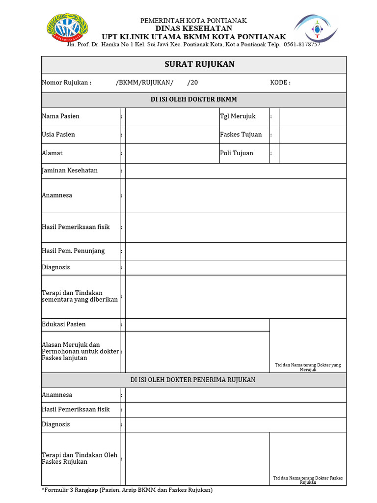 Surat Rujukan BKMM 2023 | PDF