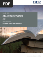 Structuring GCSE RE 'D' Questions | PDF | Argument | Conscience