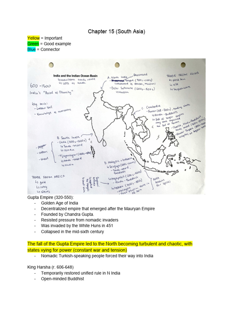 Chapter 15 South Asia | PDF | Southeast Asia | Bhakti